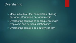 Social Media Privacy | PPTX