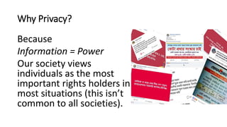 Social Media & Privacy in Bangladesh | PPT