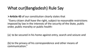 Social Media & Privacy in Bangladesh | PPT