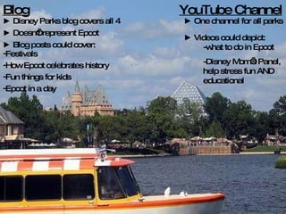 Social media proposal disneys epcot | PPT