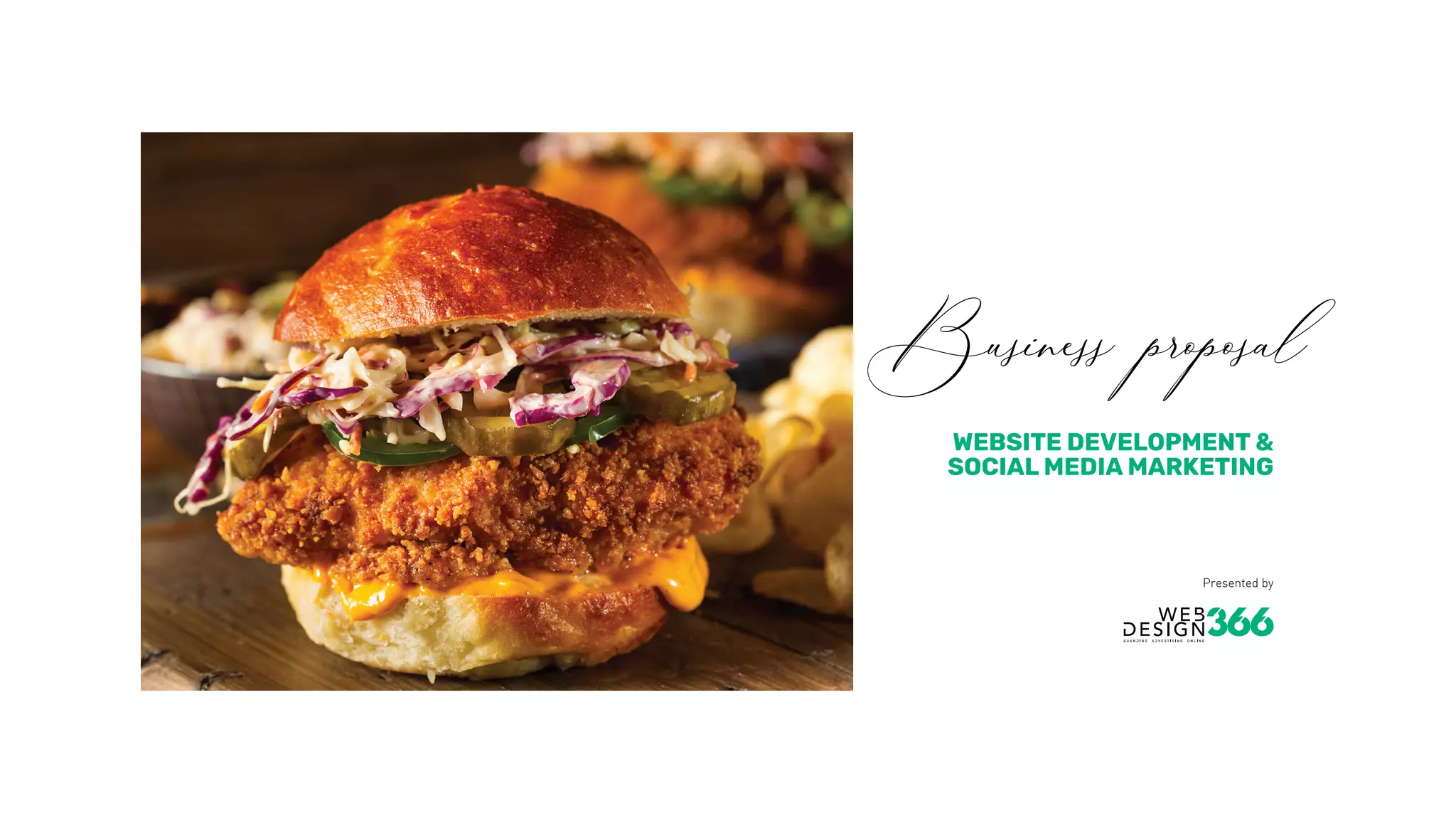 Social media proposal for instagram for launching a burger outlet in ...