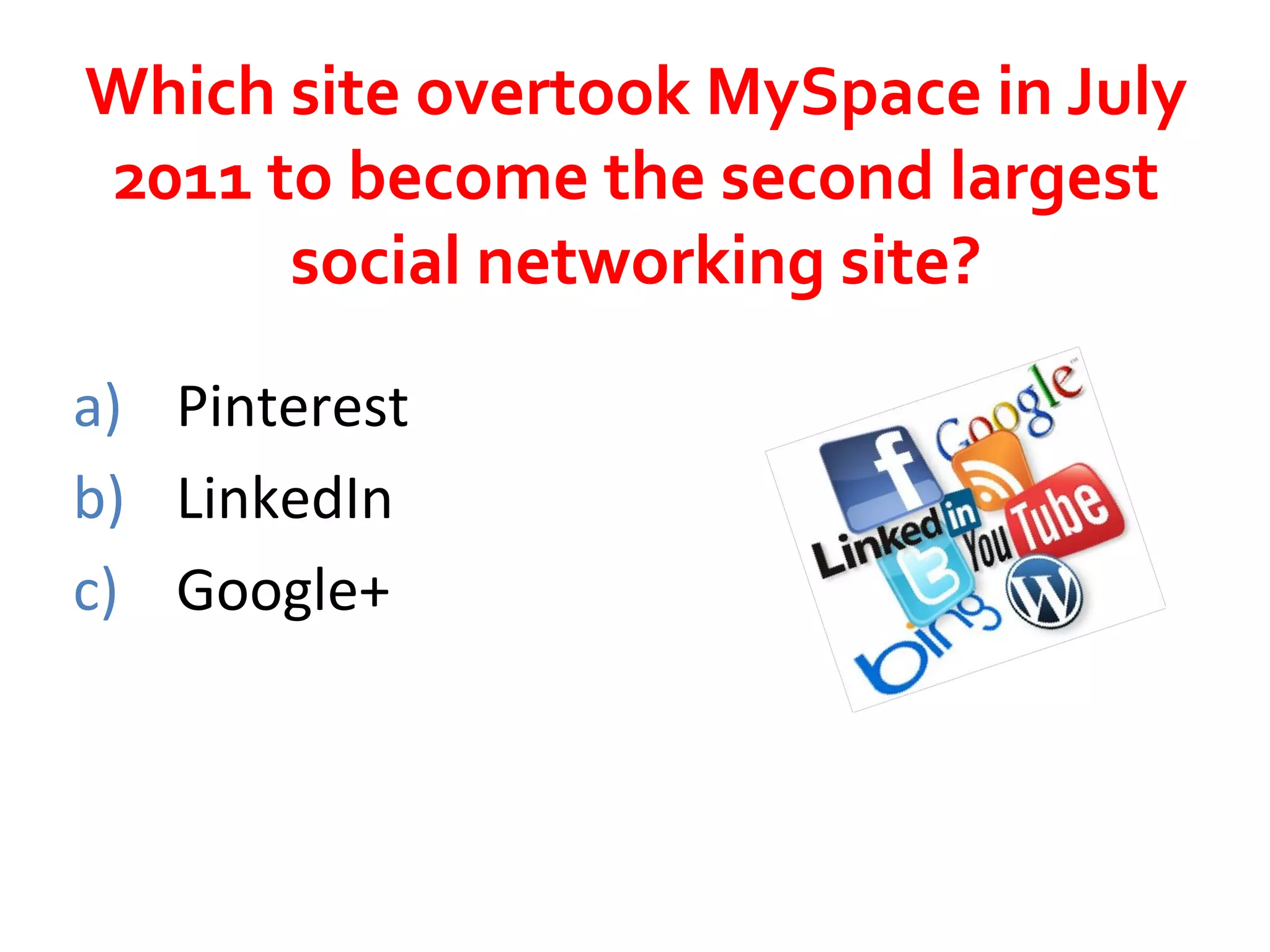 Social Media Quiz | PPT
