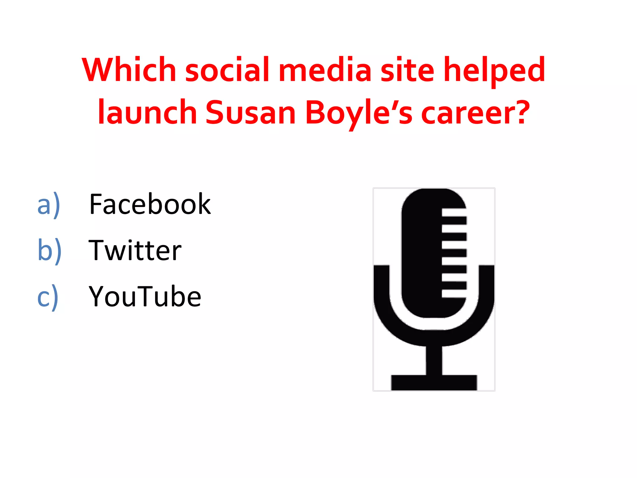 Social Media Quiz | PPT