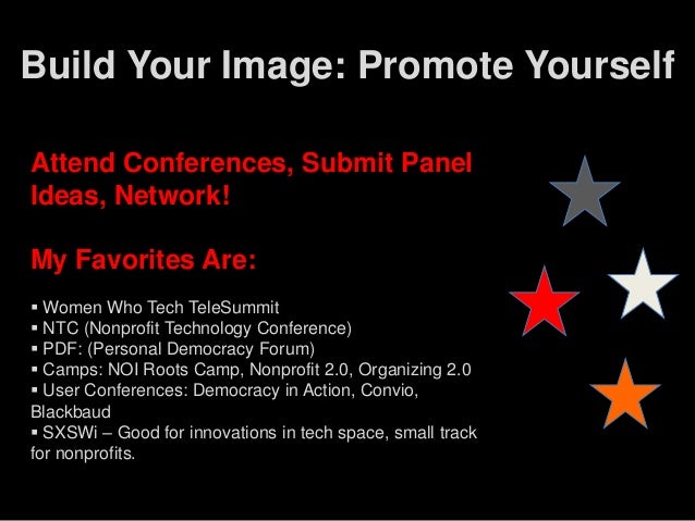 build-your-image-promote-yourself