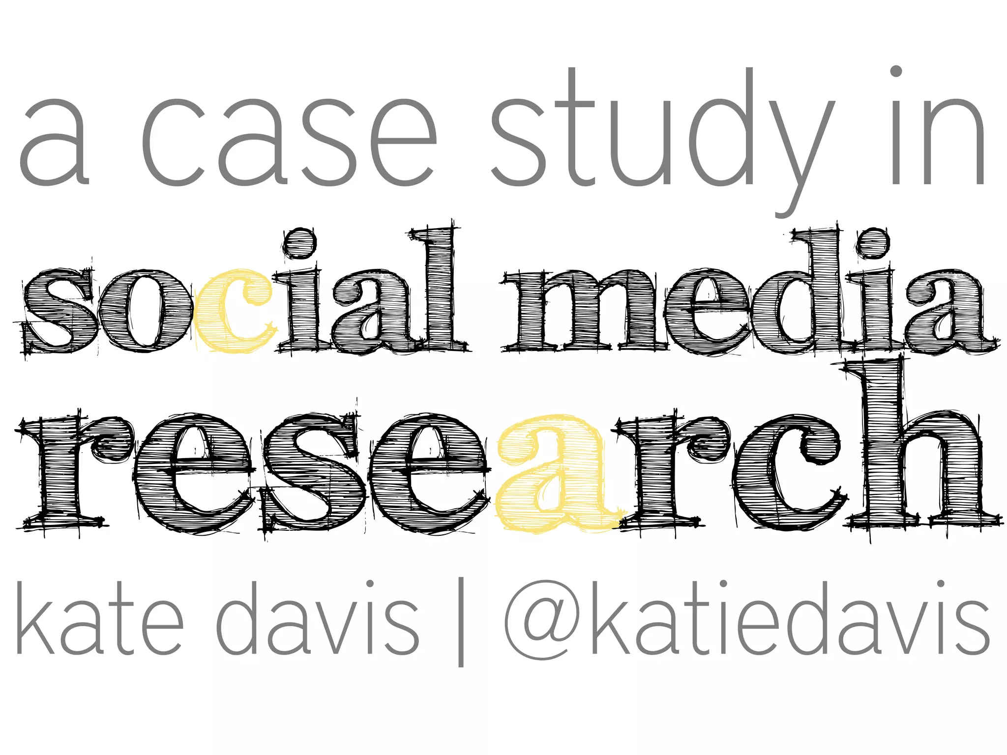 A case study in social media research | PPT