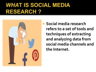 Social media research | PPT