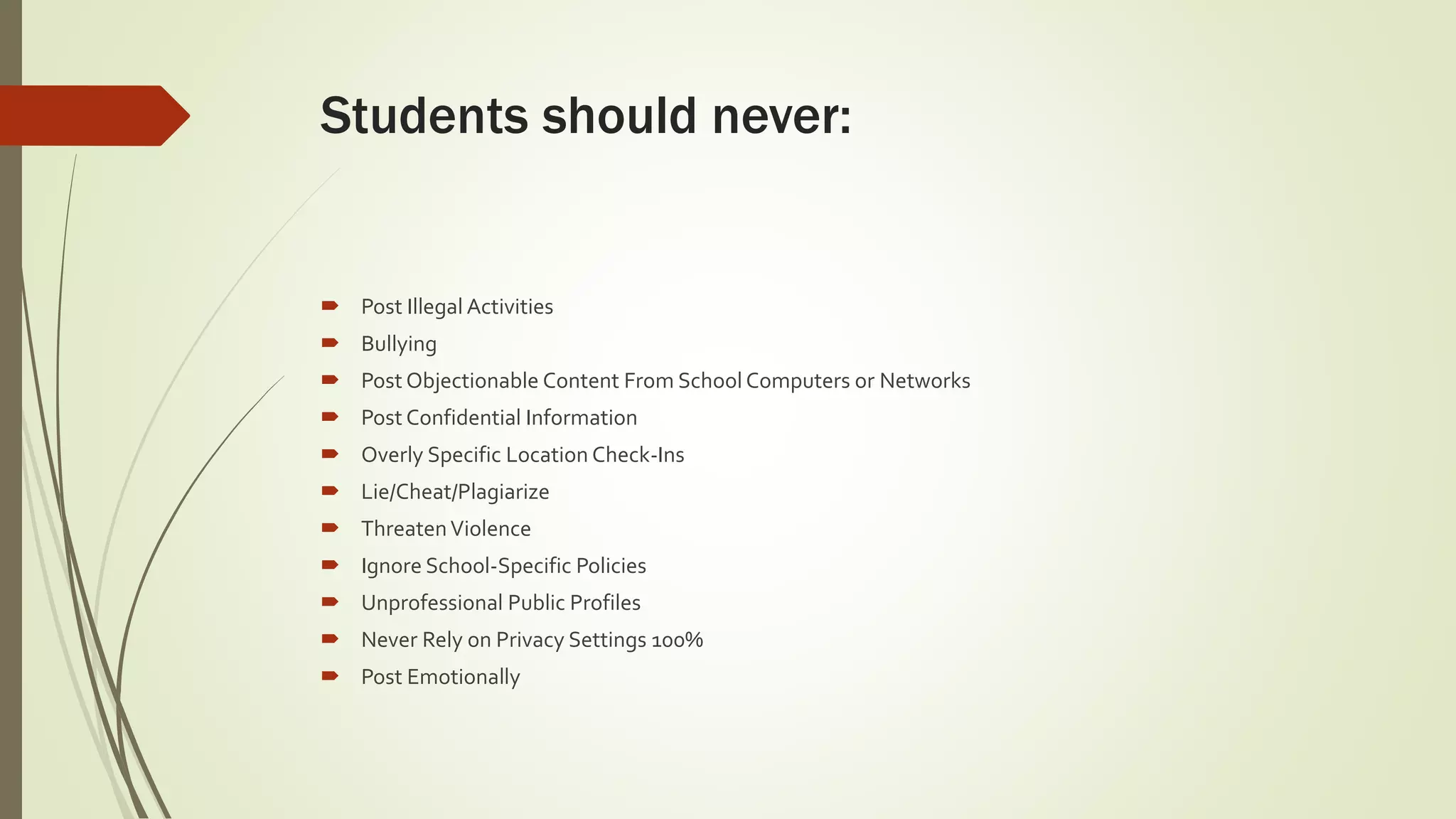 Social media responsibility | PPTX