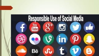 Social media responsibility | PPTX