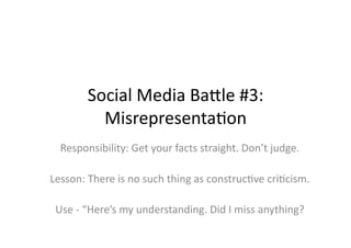 Social Media Responsibility: A Perspective | PDF