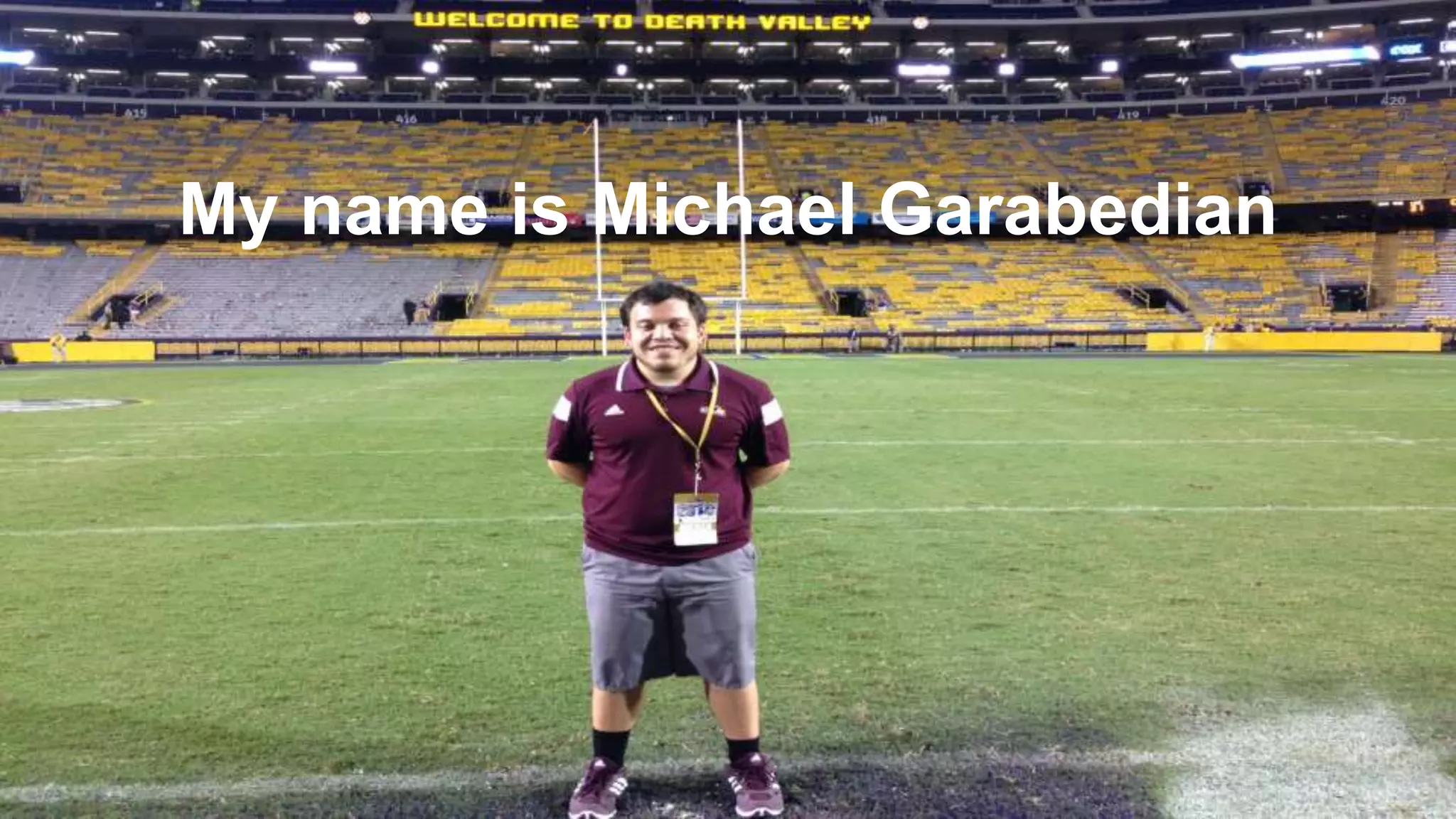 Social media resume - Michael Garabedian | PPTX