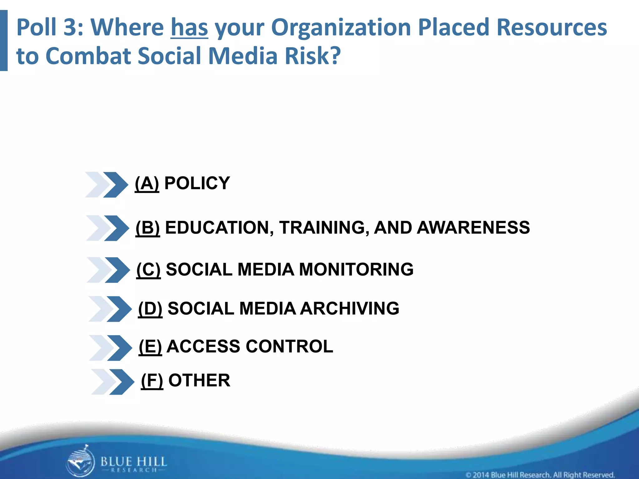 The Foundations of Social Media Risk Management | PPTX