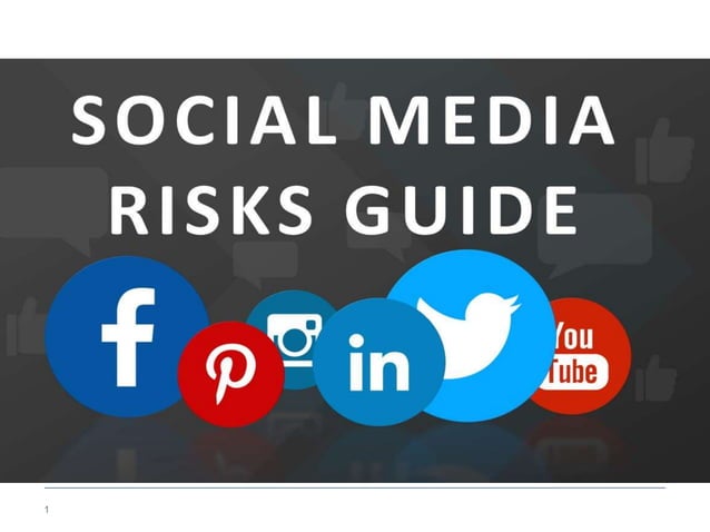Social media risks guide | PPT
