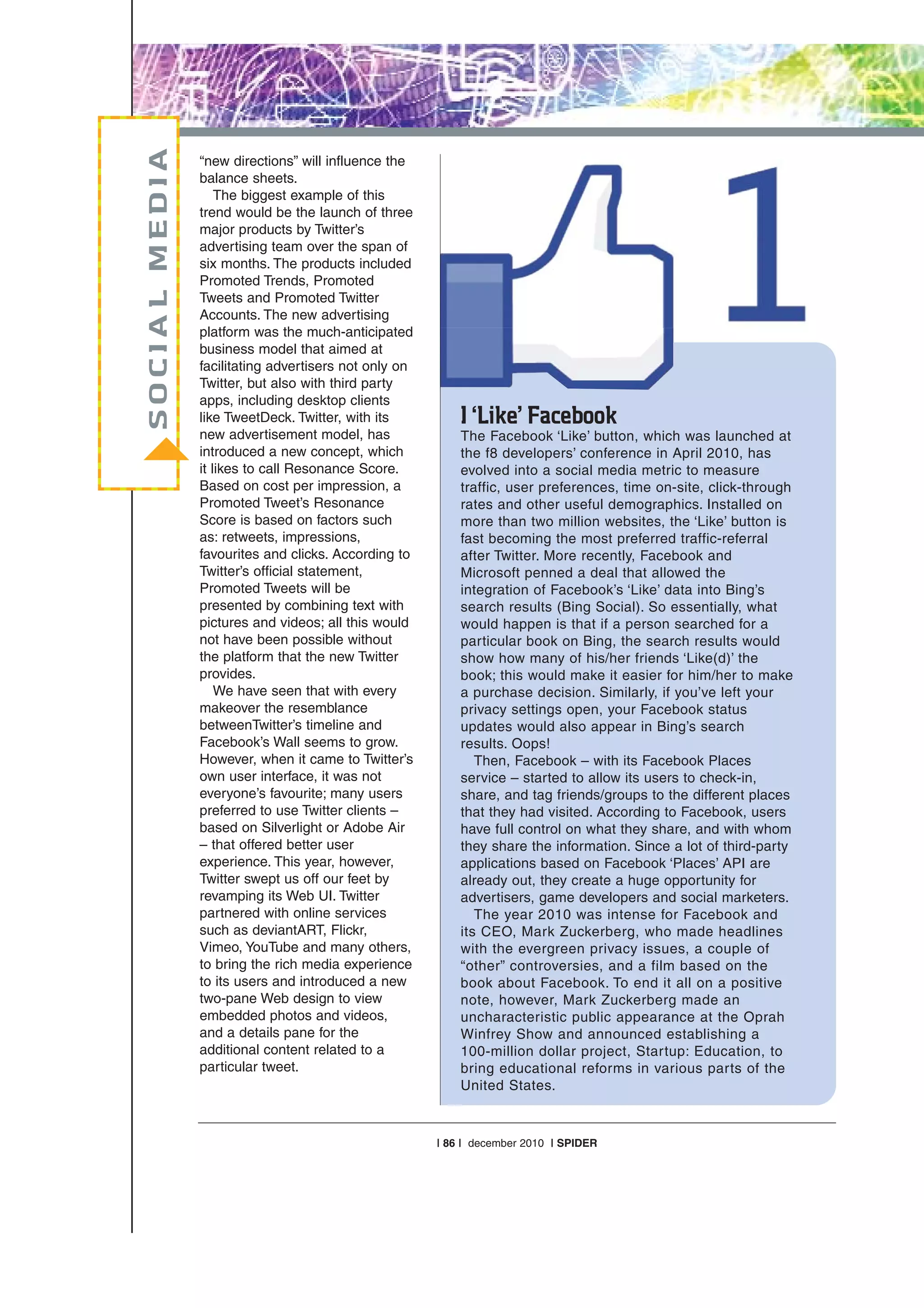 Social media roundup | PDF