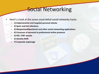 Social Media Security | PPTX