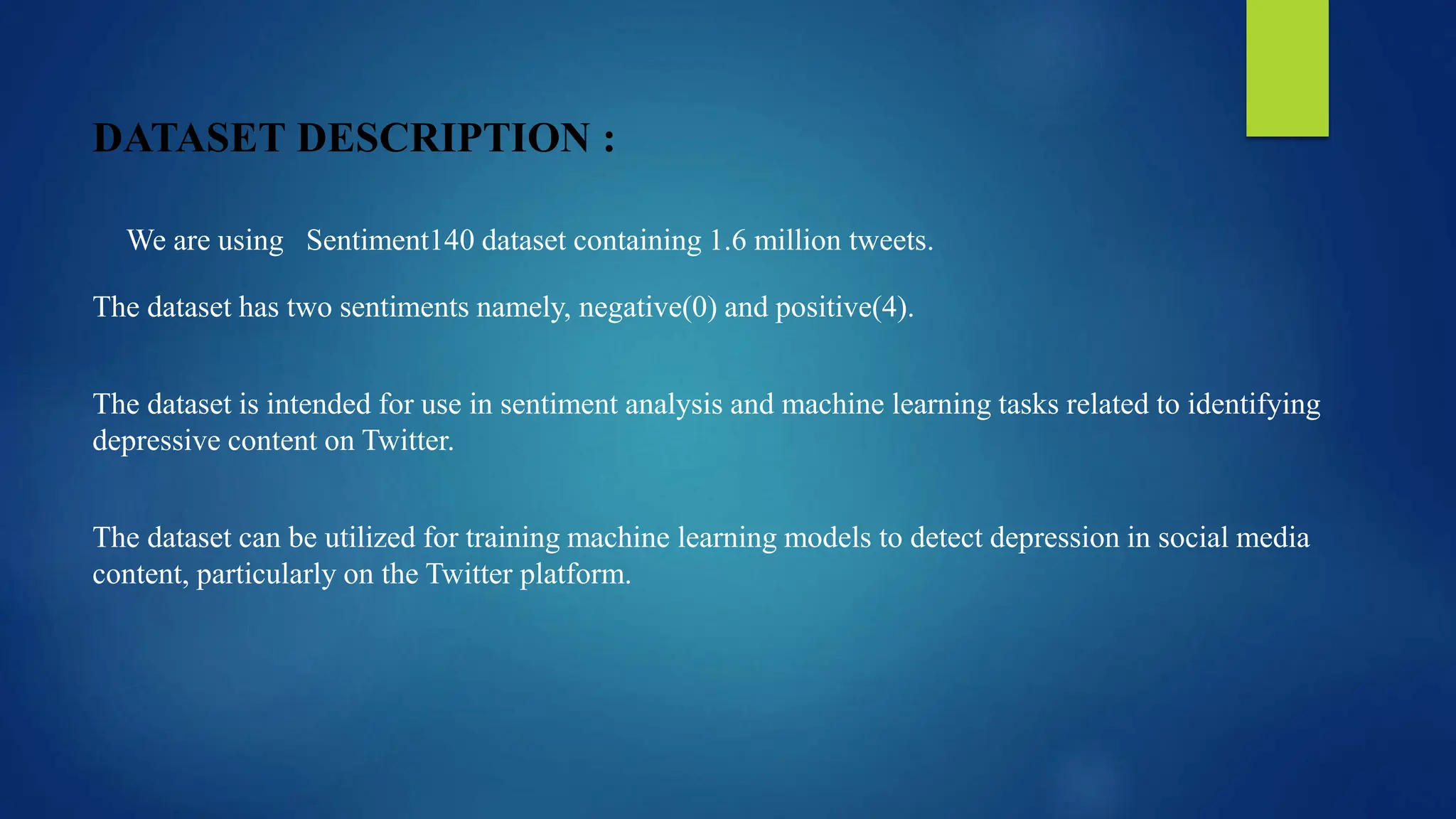 Social Media Sentiment Analysis fro Depression detection Using Machine ... Social Media Sentiment Analysis fro Depression detection Using Machine ...