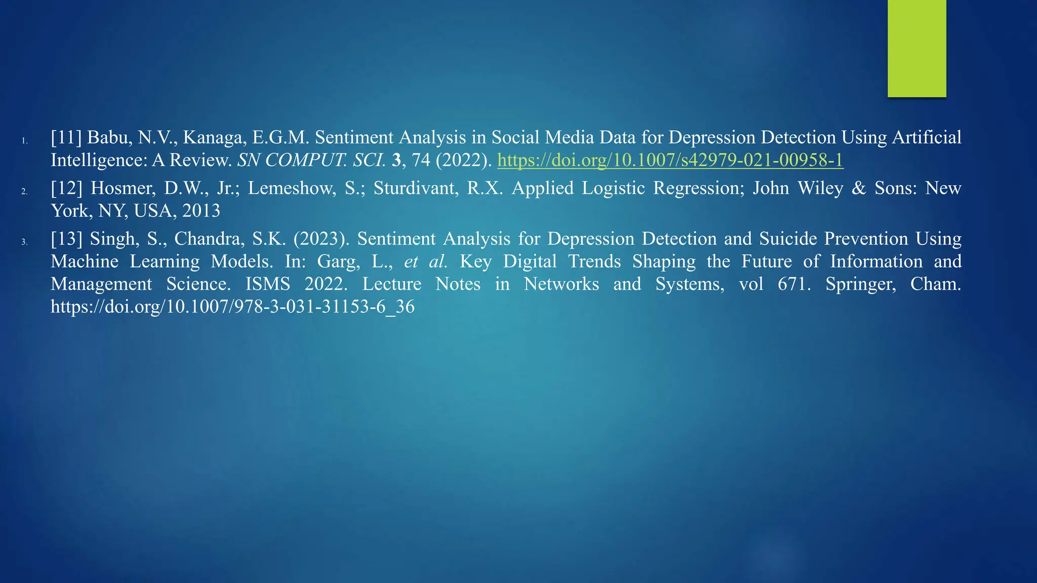 Social Media Sentiment Analysis fro Depression detection Using Machine ... Social Media Sentiment Analysis fro Depression detection Using Machine ...