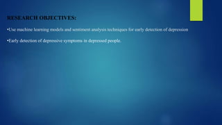 Social Media Sentiment Analysis fro Depression detection Using Machine ...