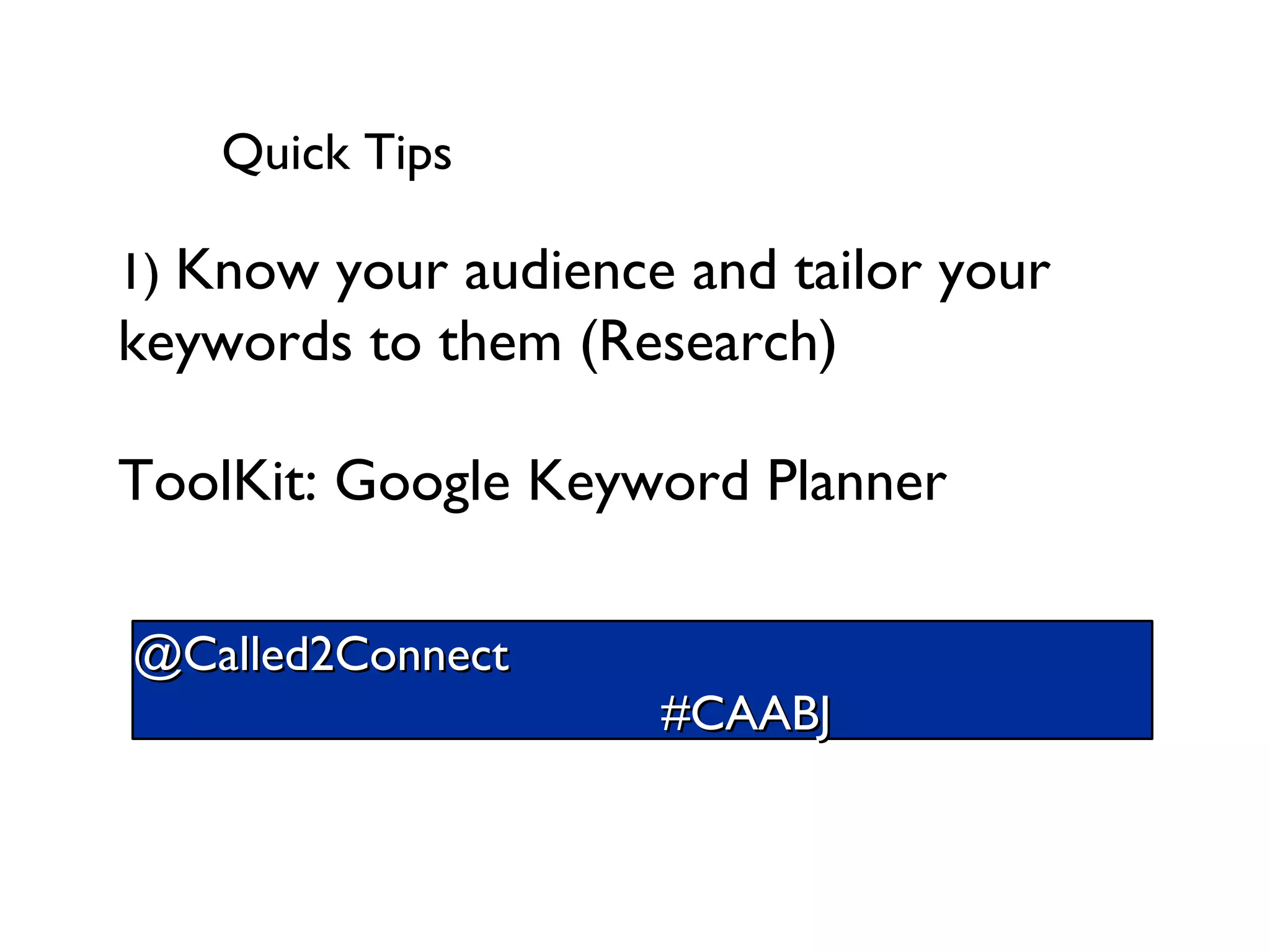 Social media seo_for_journos | PPT