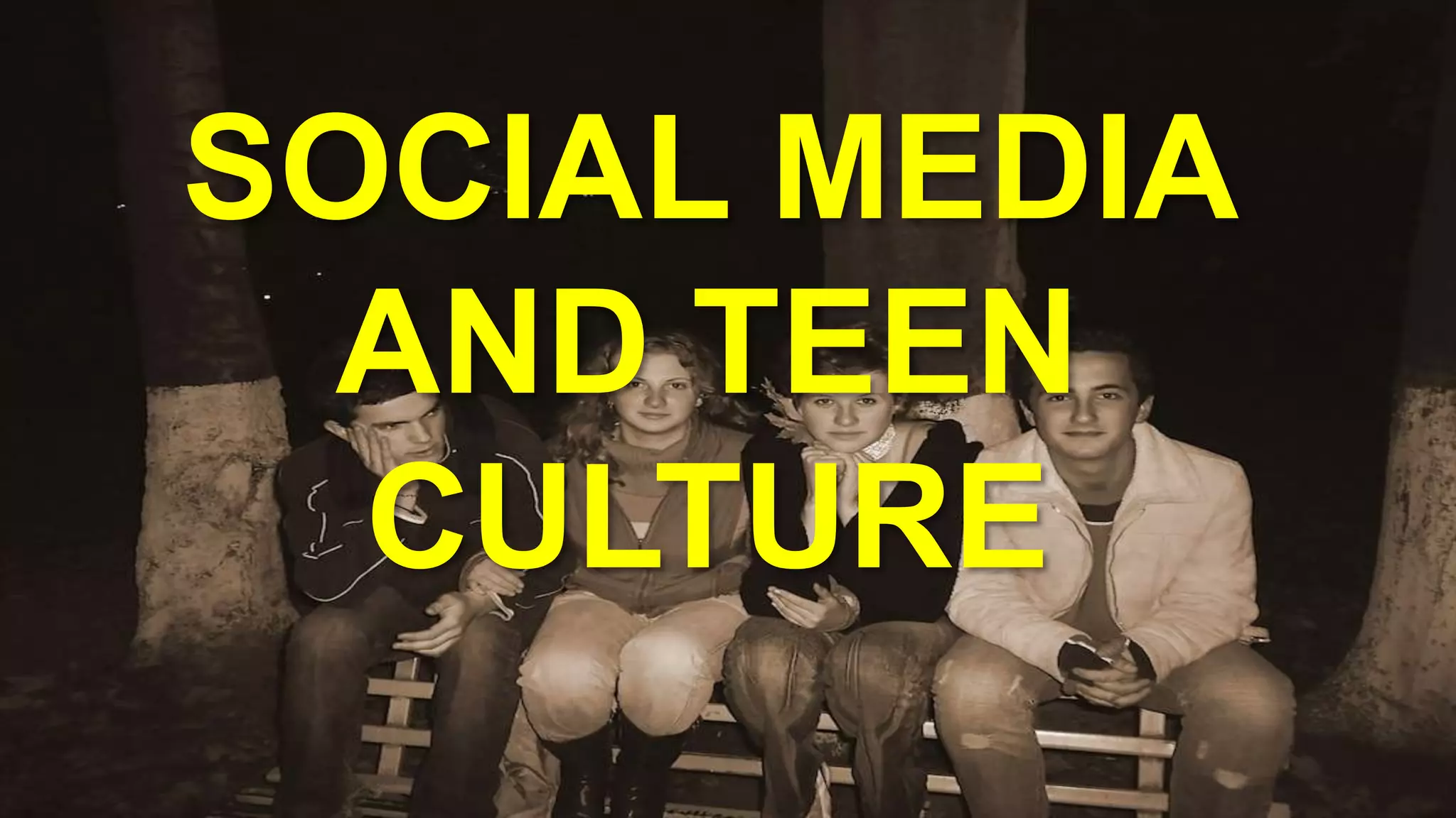 Social Media & Teens | PPTX