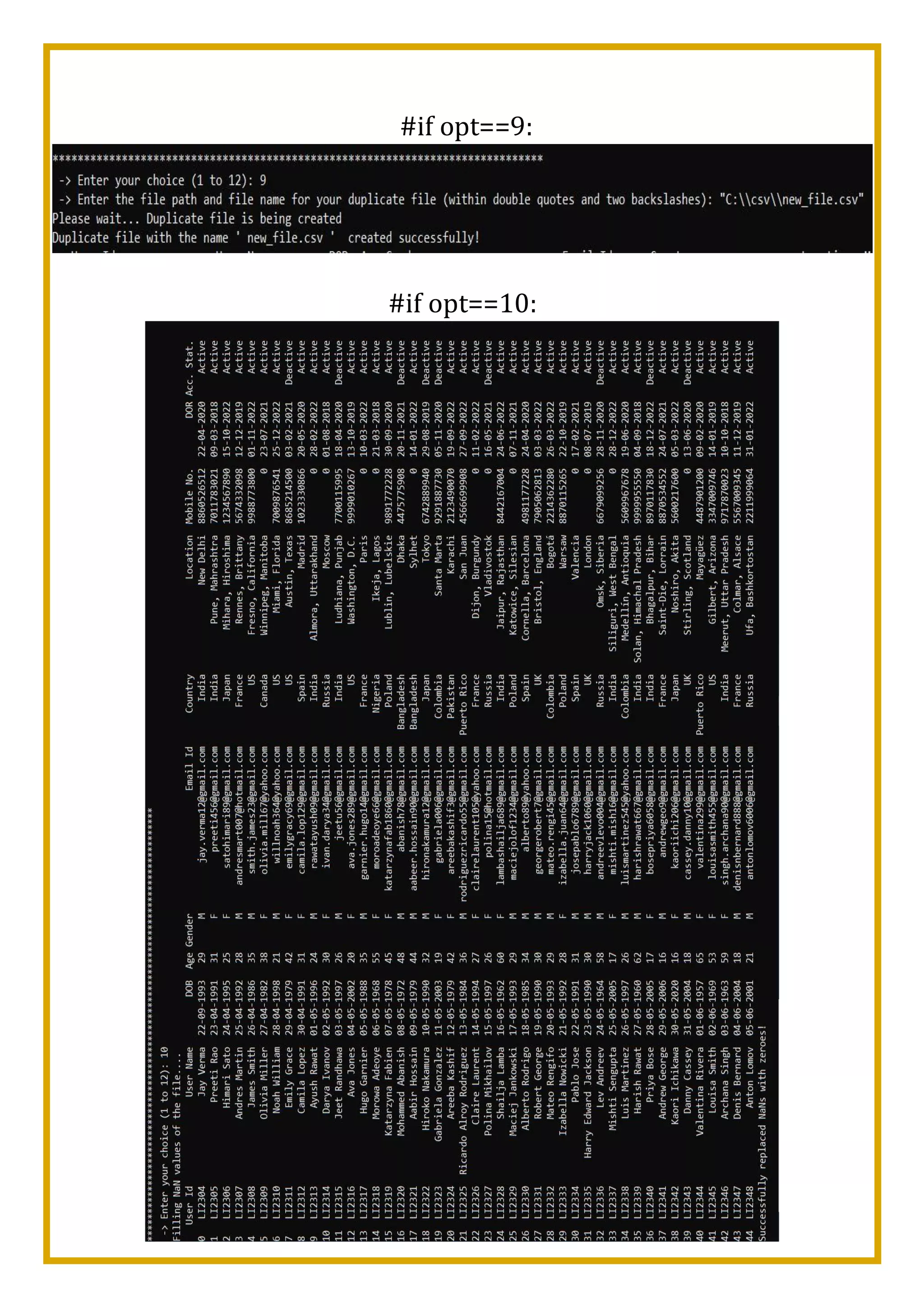 Social Media Site User Management System Class 12th Informatics ...