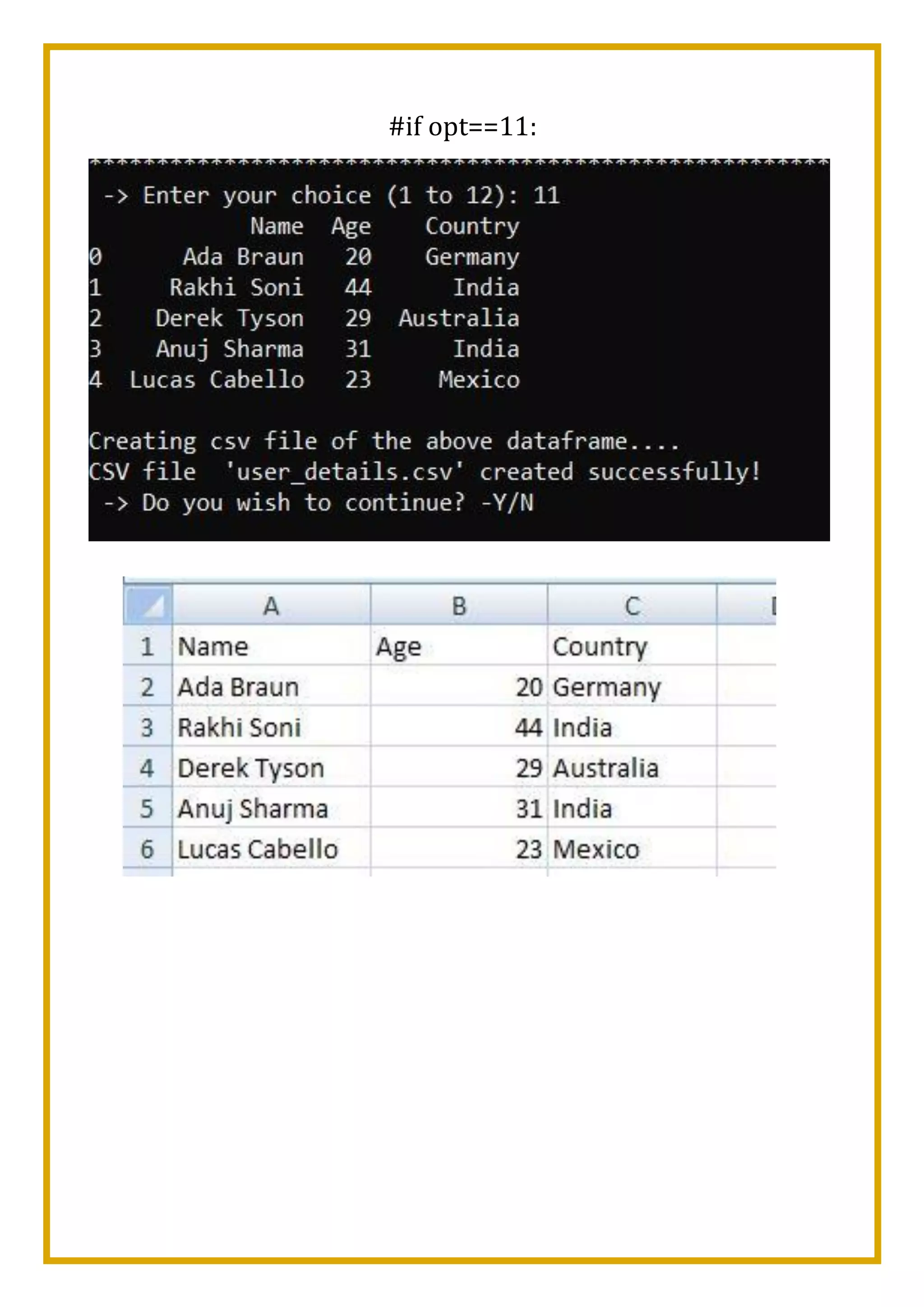 Social Media Site User Management System Class 12th Informatics Practices Python Project Report ...