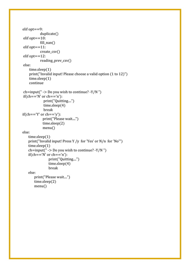 Social Media Site User Management System Class 12th Informatics Practices Python Project Report ...