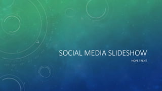 Social media slideshow | PPTX