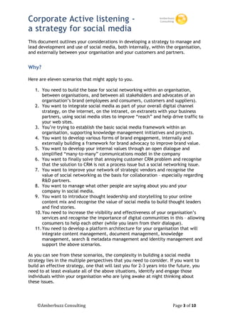 Social Media Strategies | PDF