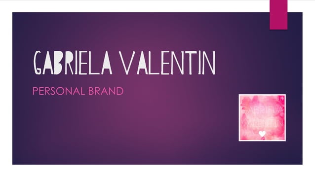 Gabriela Valentin Social media strategy | PPT