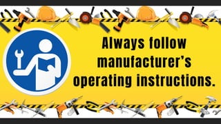 Electrical and Hydraulic Tools | PDF