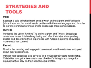 Social Media Strategy - Airbnb | PPTX