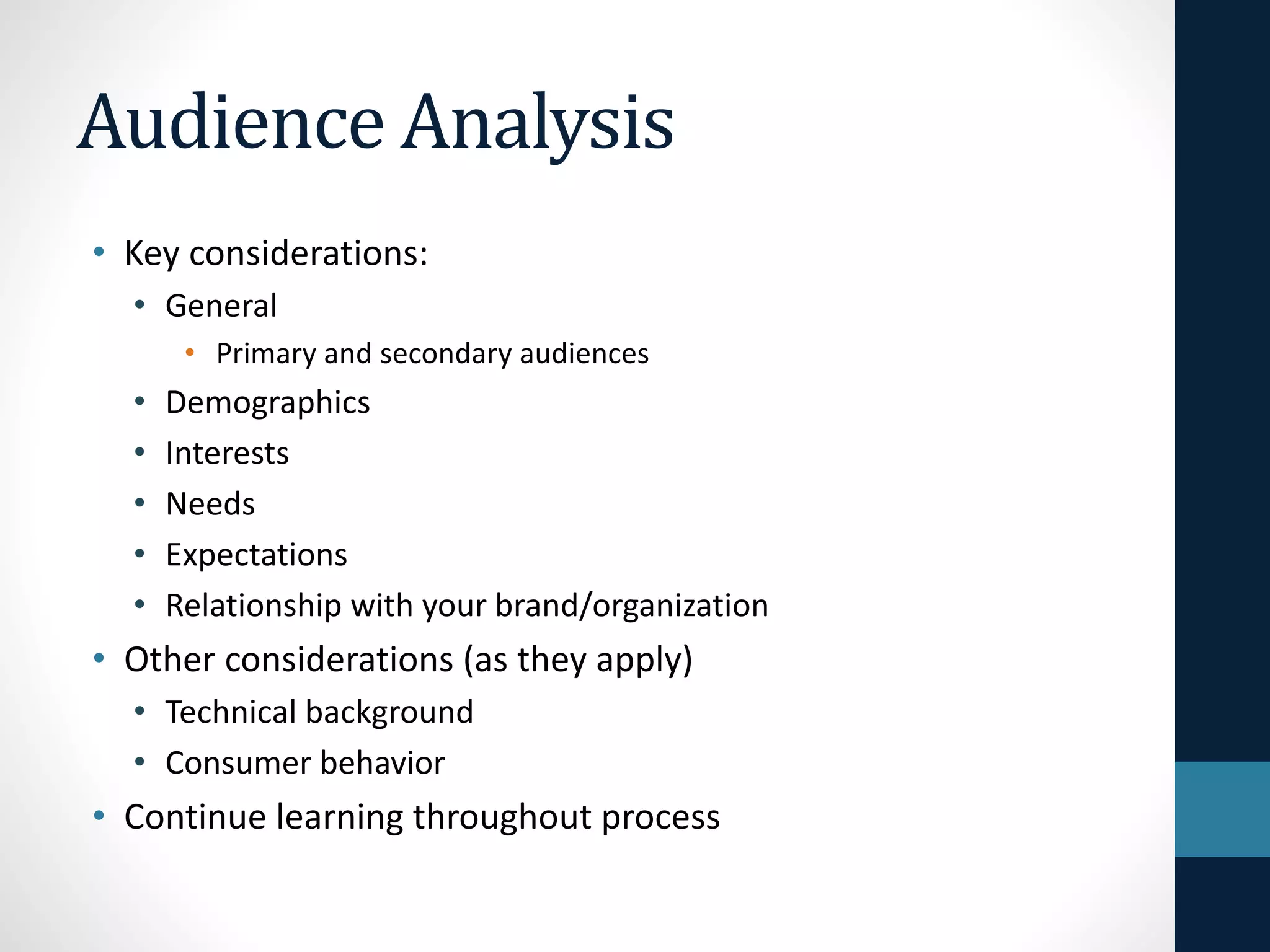 Social Media Strategy Assignment | PPTX