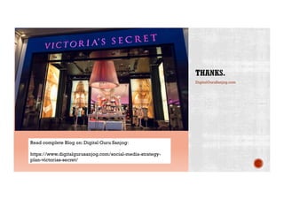Social media strategy plan victoria’s secret | PDF