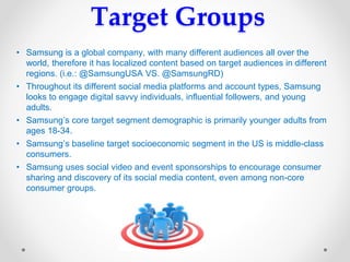 Samsung Social Media SWOT- Group 16 | PPT