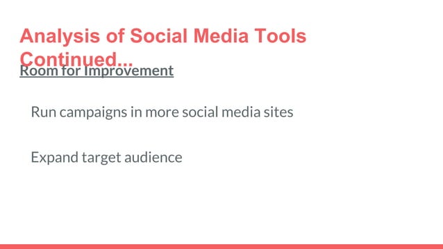 Social media swot analysis | PPTX | Social Networking | Internet