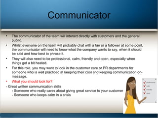 Role of Teams in Social Media | PPT