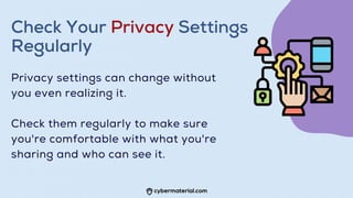 10 Tips To Secure Your Social Media Accounts | PDF