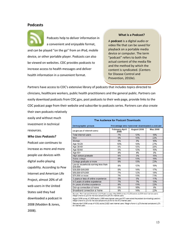 CDC Social Media Toolkit | PDF