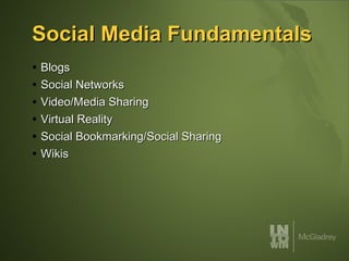 Social Media Training Basics | PPT
