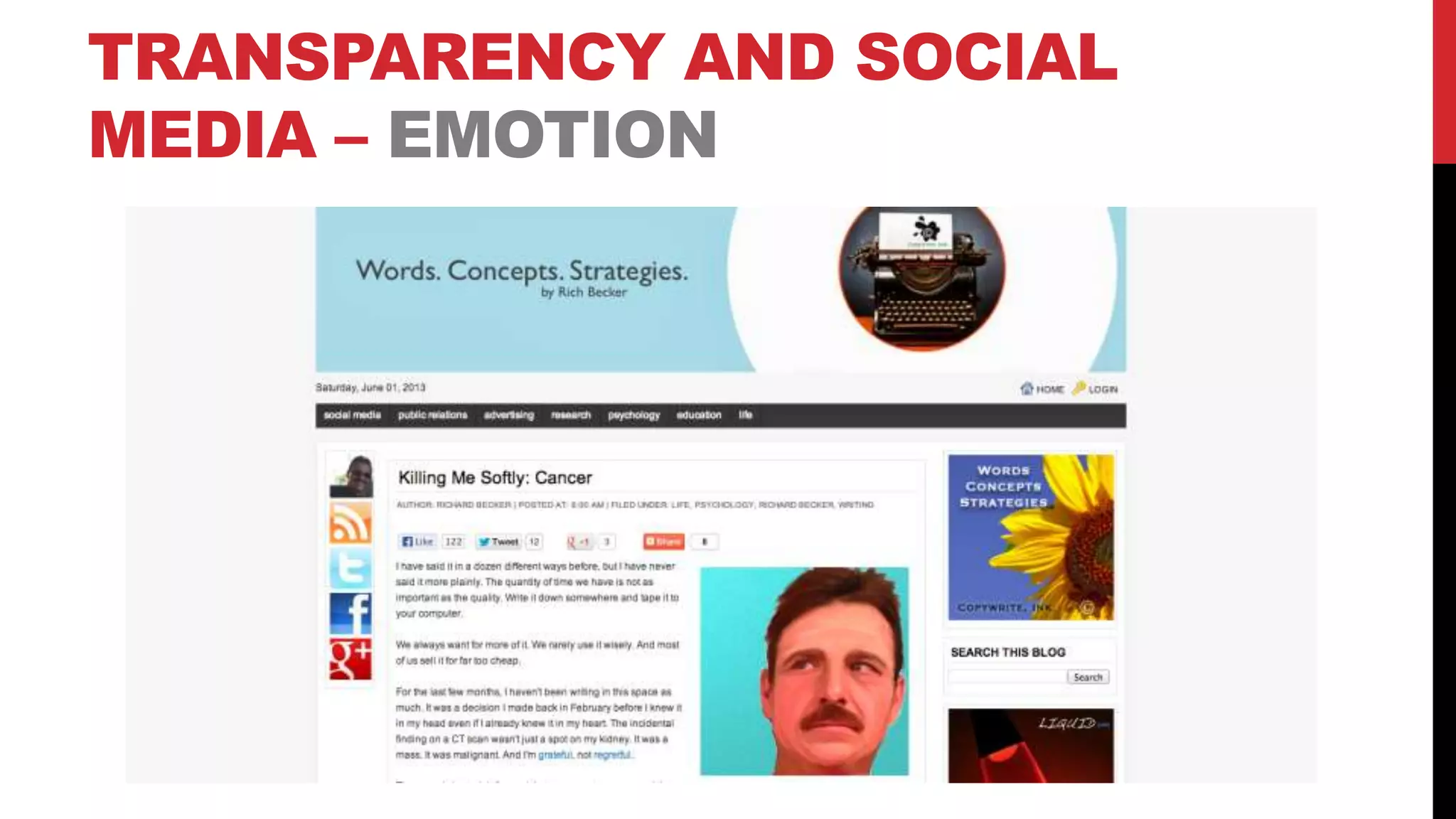 The Fallacy of Social Media Transparency | PPTX | Social Networking ...