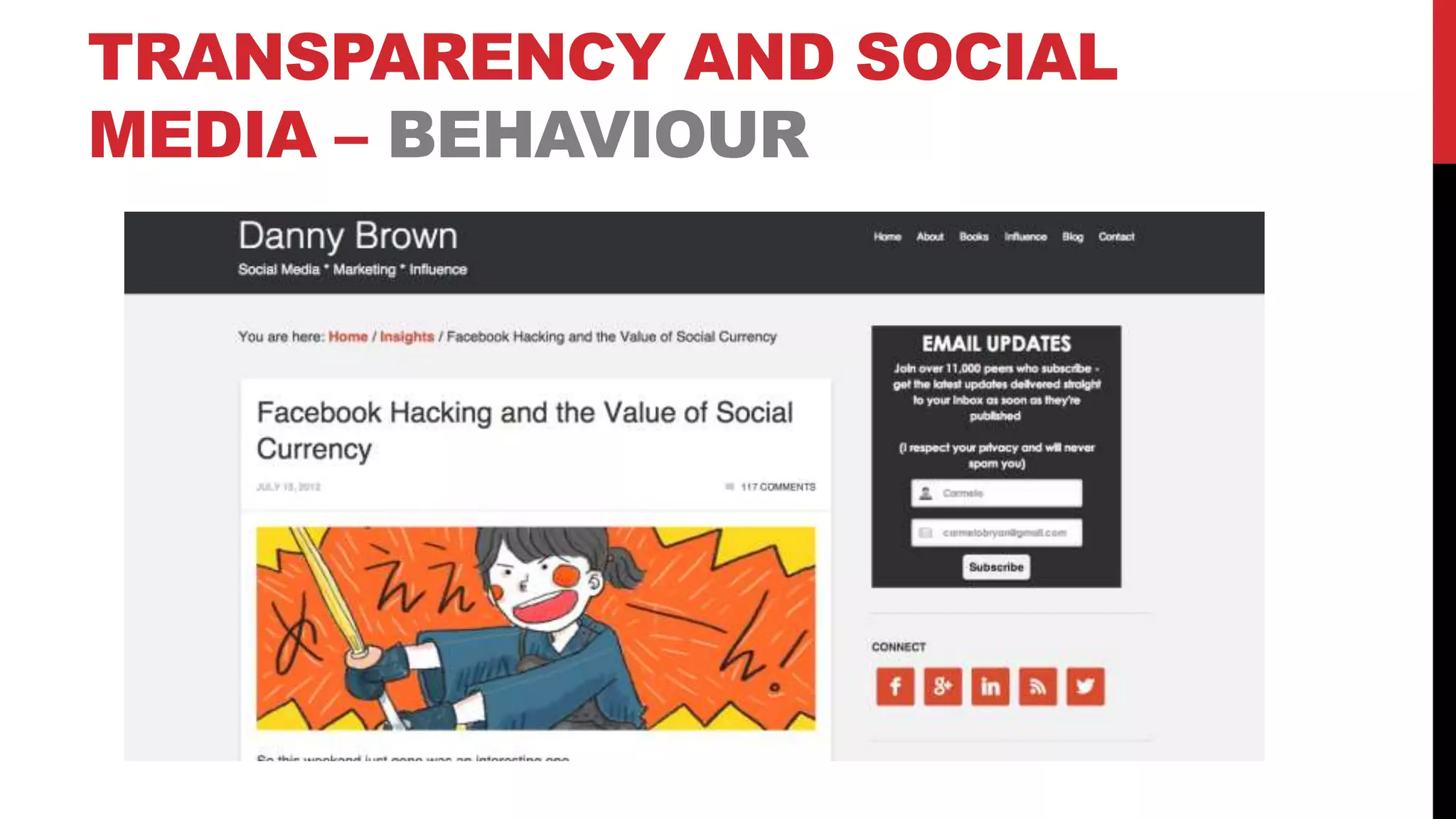The Fallacy of Social Media Transparency | PPTX | Social Networking ...