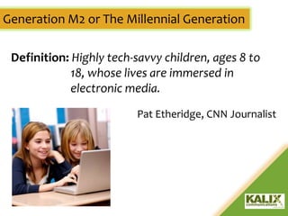 Social Media Trends & Best Practices: The Millennial Generation | PPTX
