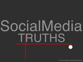 Social media truths | PPT