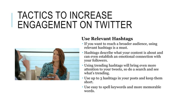 Social Media Workshop: Twitter Overview | PPT