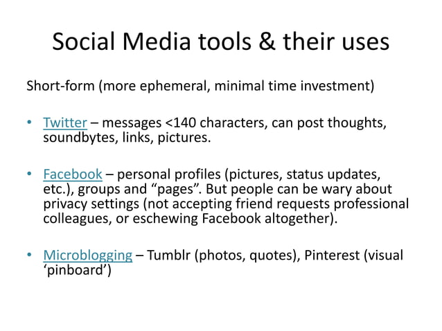 Using Social Media in Research | PPTX | Social Networking | Internet