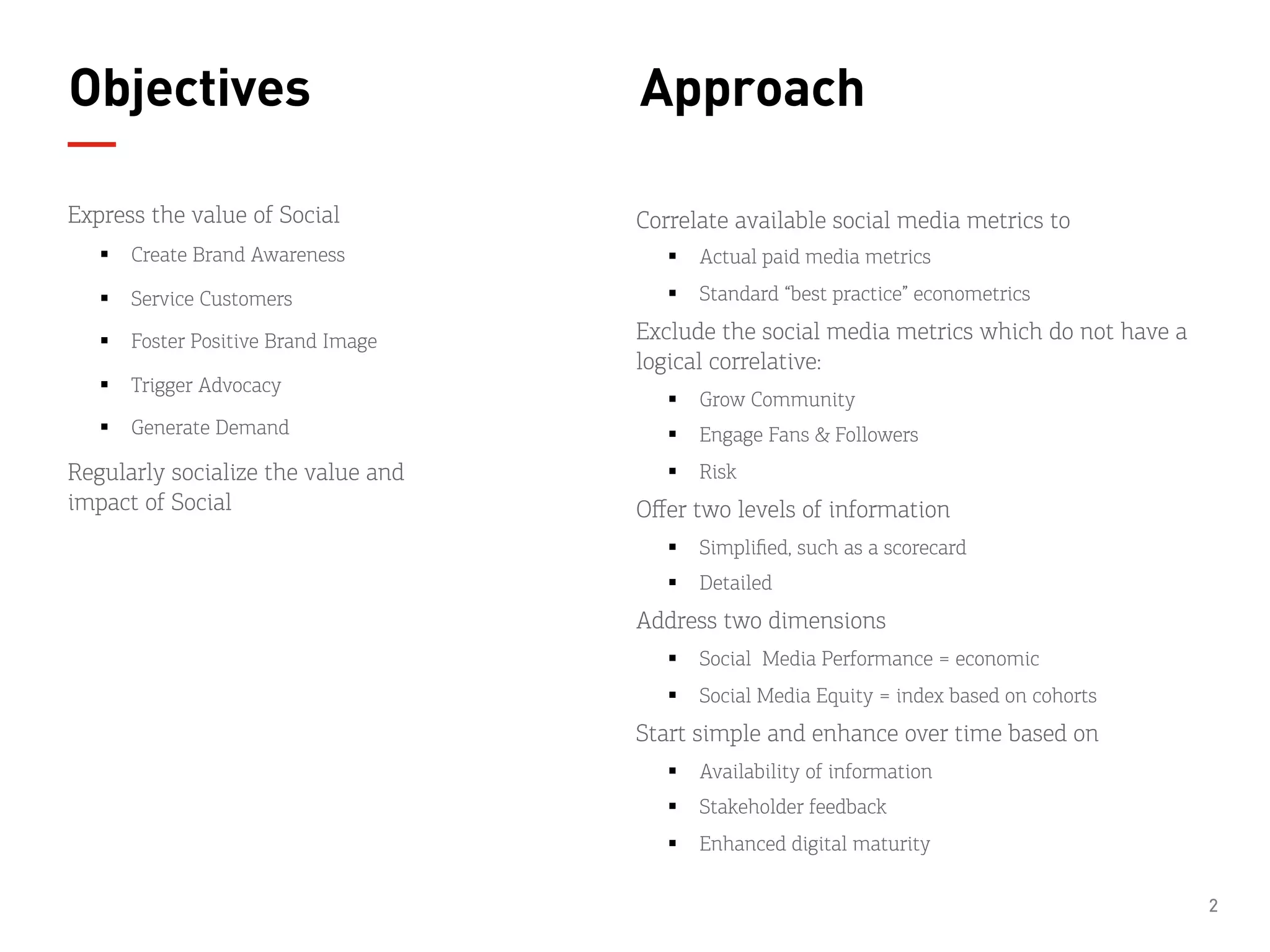 Social Media Valuation: A Point of View and Methodology | PDF