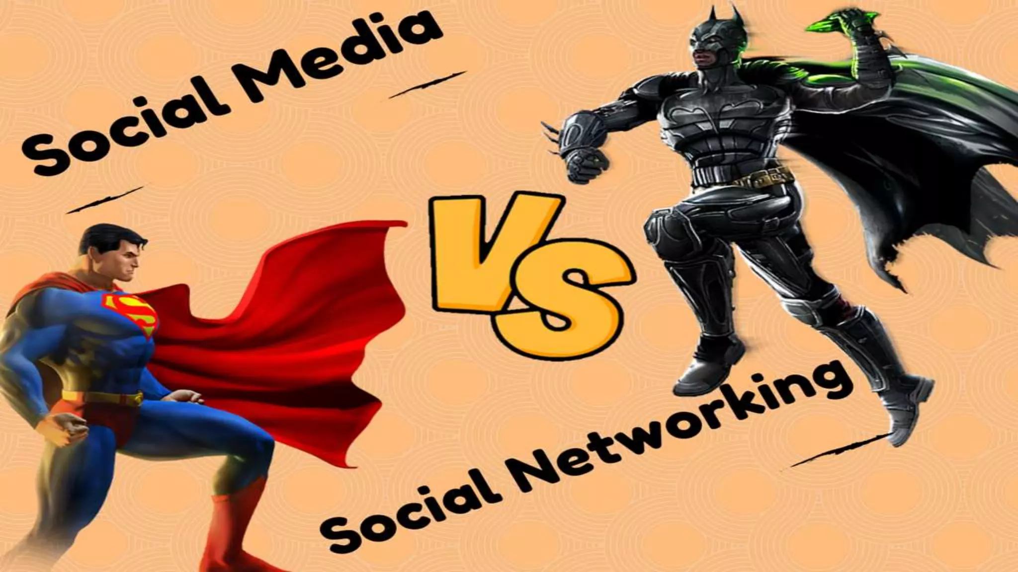 Social Media VS Social Networking | PPT