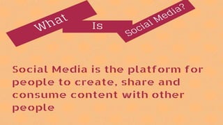 Social Media VS Social Networking | PPTX