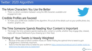 Social Media Algorithms 2020 (Facebook, Twitter, LinkedIn, Instagram ...