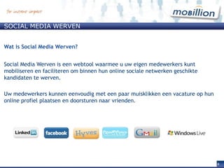 Social Media Werven | PPTX
